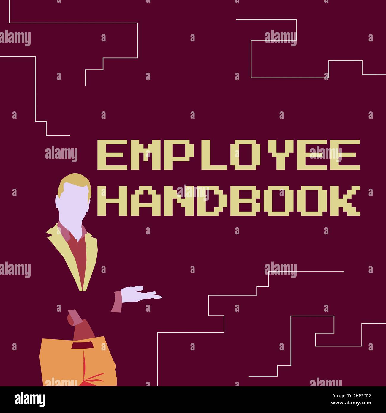 Handwriting Text Employee Handbook Word Written On Document That Contains An Operating