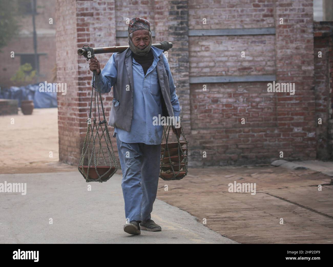 Man selling curd hi-res stock photography and images - Alamy