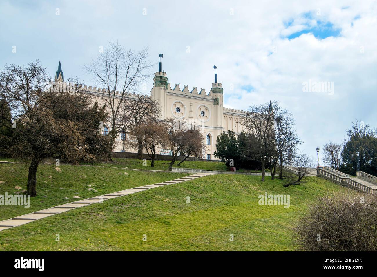 Medieval Kings castle in Lublin, Poland. Zamek lubelski Stock Photo - Alamy