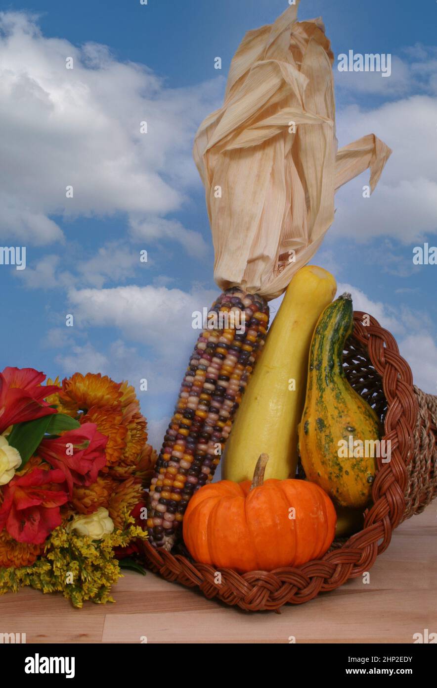 Indian corn centerpiece hi-res stock photography and images - Alamy