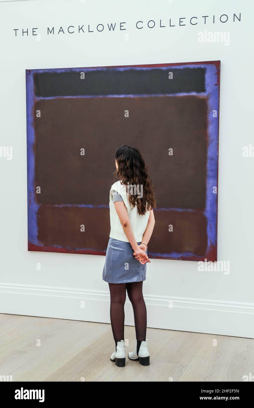 Late masterpiece by mark rothko hi-res stock photography and images - Alamy