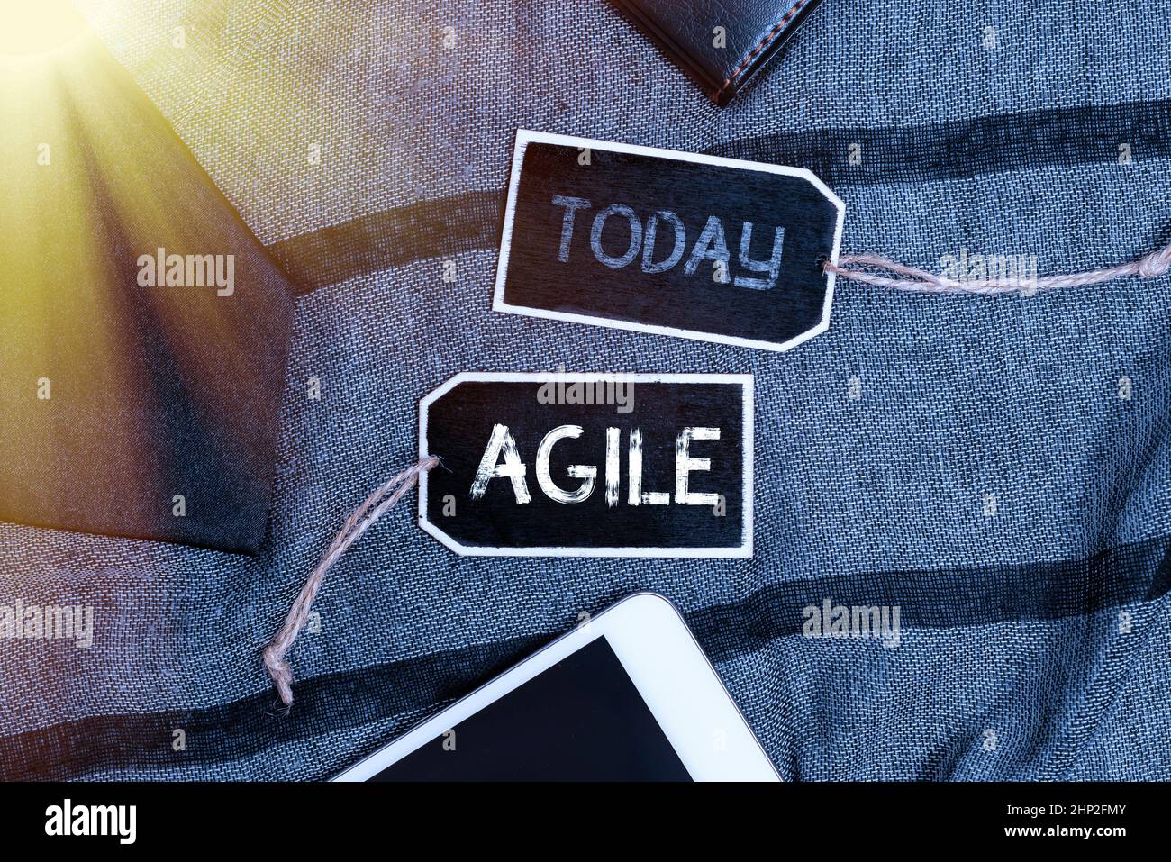 Inspiration Showing Sign Agile Concept Meaning Particular Approach To