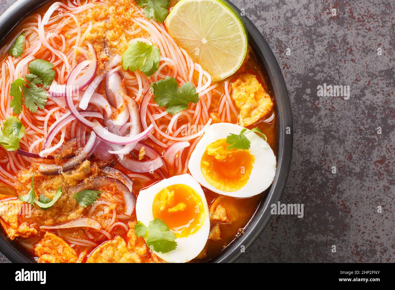Mohinga is a rice noodle and fish soup from Myanmar and an essential ...