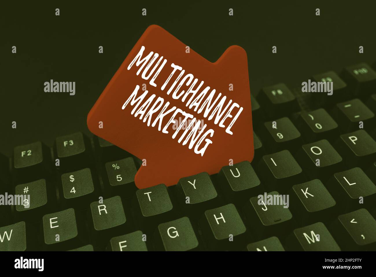 Inspiration showing sign Multichannel Marketing, Business concept for a ...
