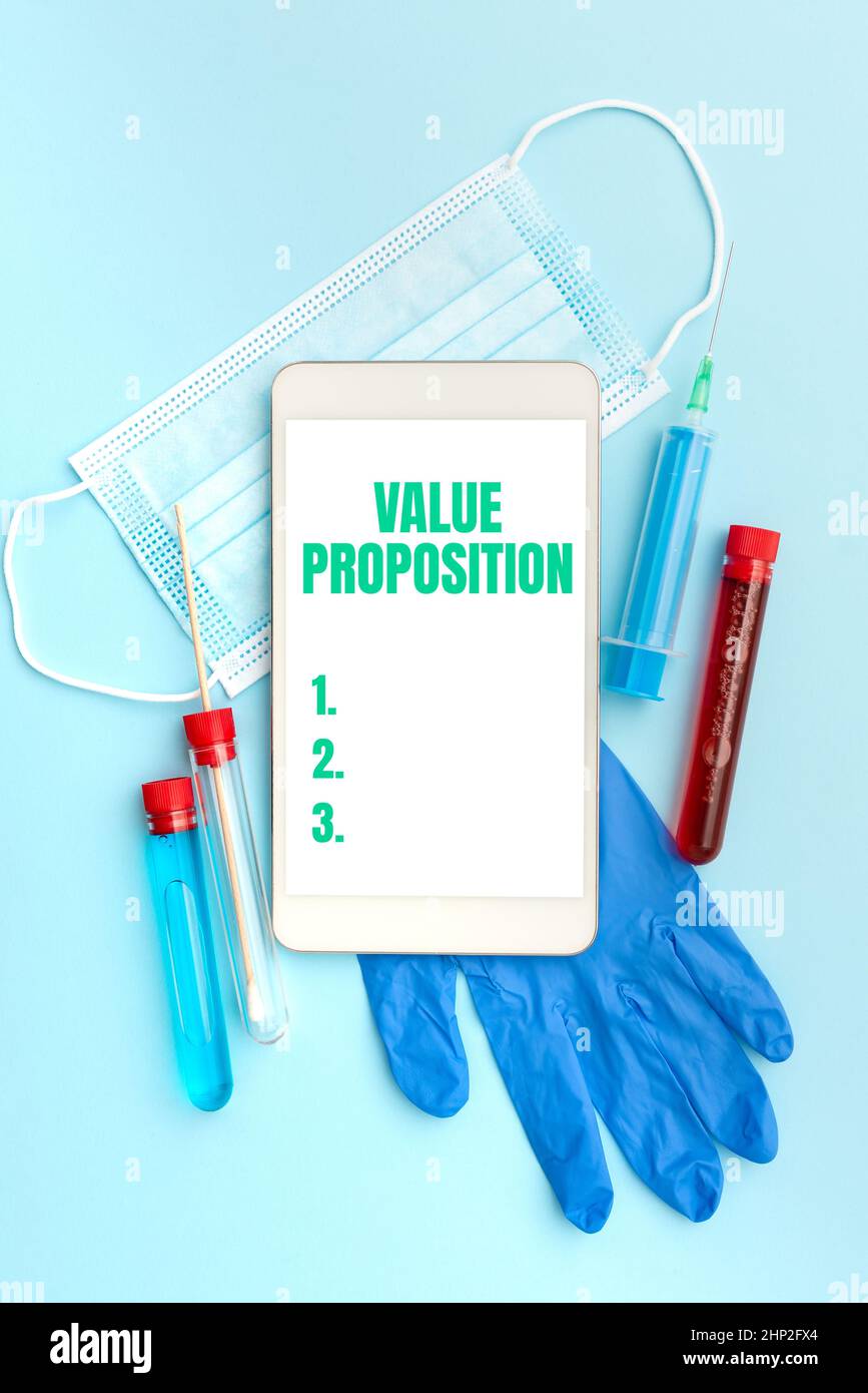 Conceptual caption Value Proposition, Business concept service make ... Conceptual caption Value Proposition, Business concept service make ...
