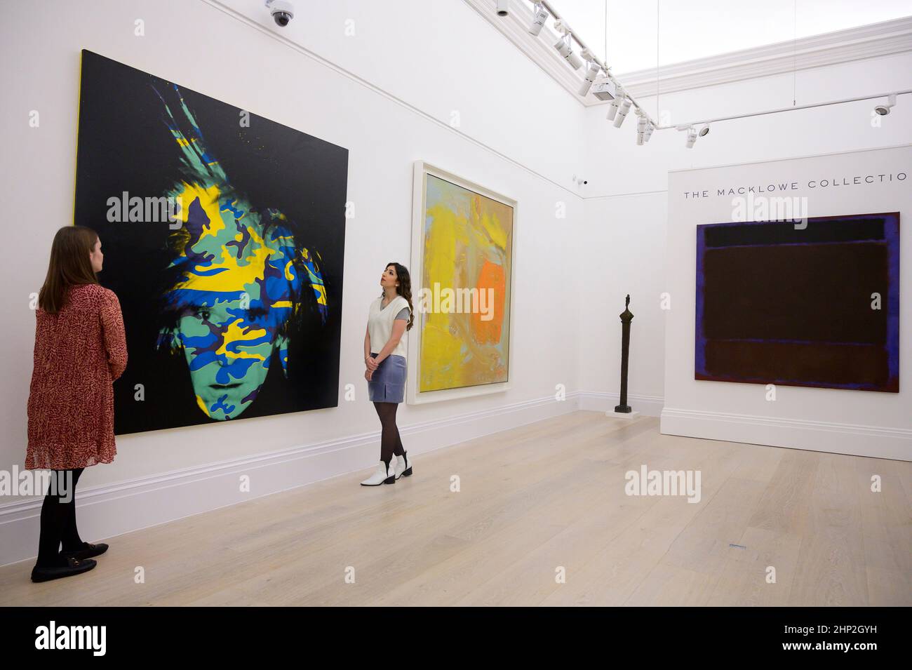 Sotheby’s, London, UK. 18 February 2022. Masterworks from the Macklowe ...