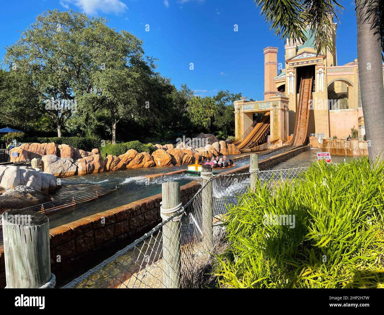 Orlando,FL USA-NOvember 23, 2020: The Journey to Atlantis Roller ...