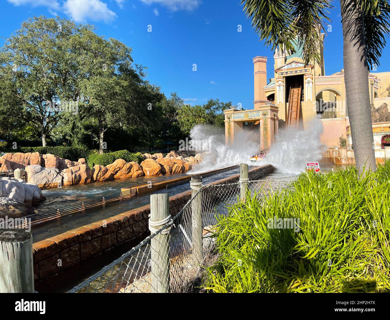 Orlando,FL USA-NOvember 23, 2020: The Journey to Atlantis Roller ...