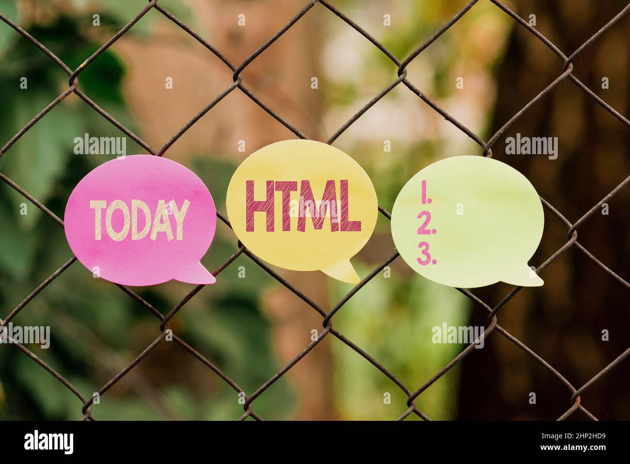 Conceptual caption Html, Word Written on the lingua franca for ...