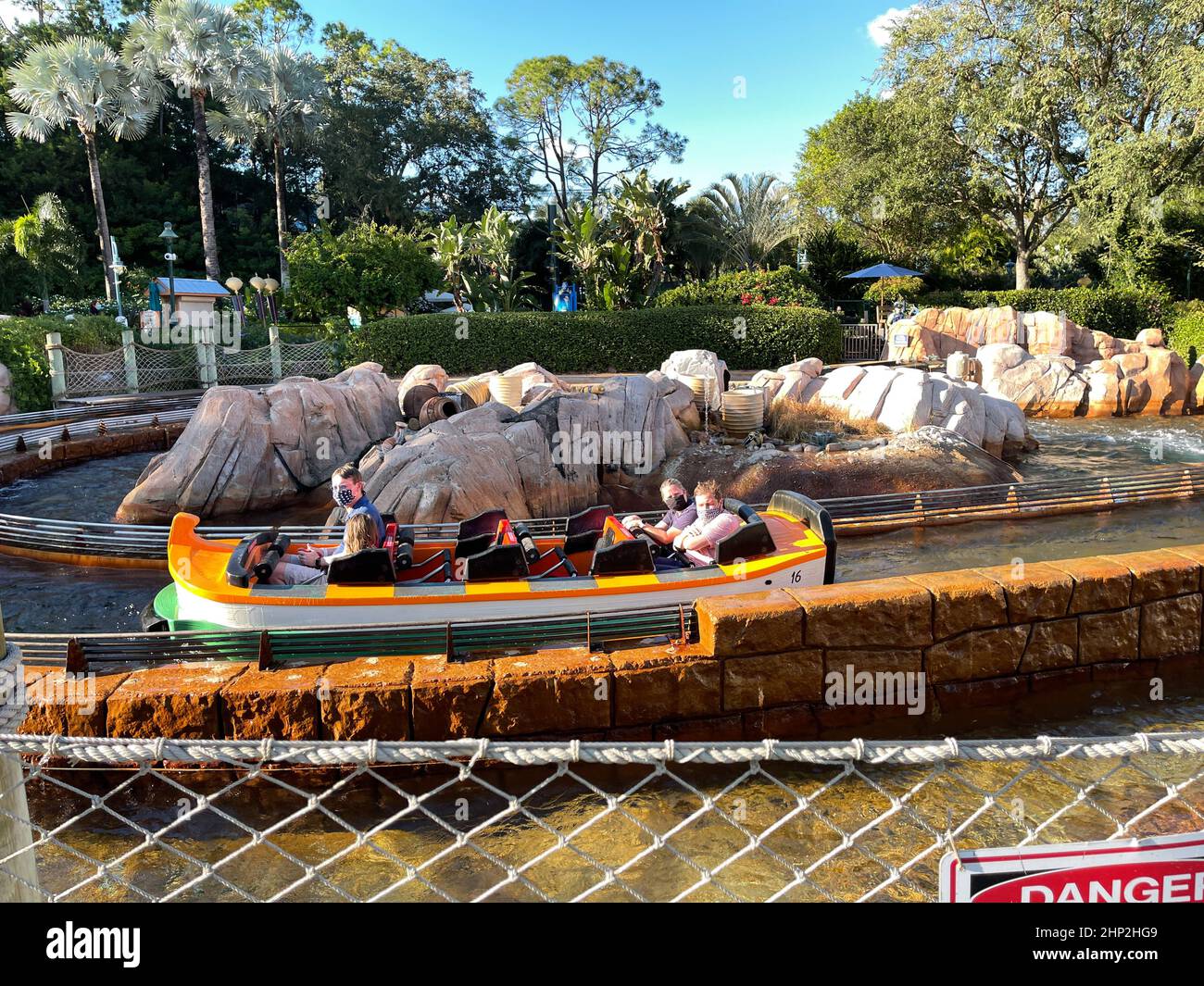 Orlando,FL USA-NOvember 23, 2020: The Journey to Atlantis Roller ...