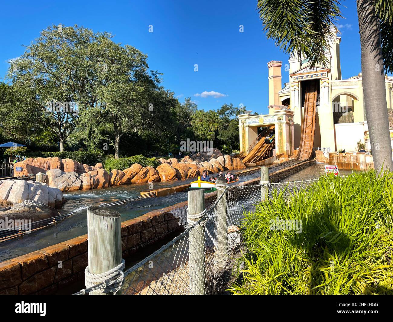 Orlando,FL USA-NOvember 23, 2020: The Journey to Atlantis Roller ...