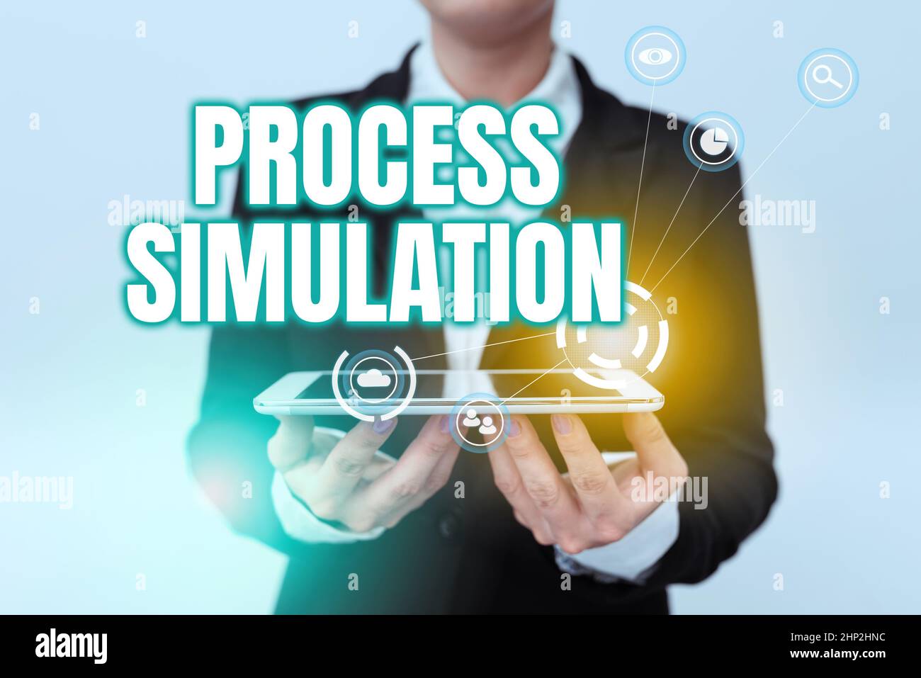 Handwriting text Process Simulation, Business idea Technical ...