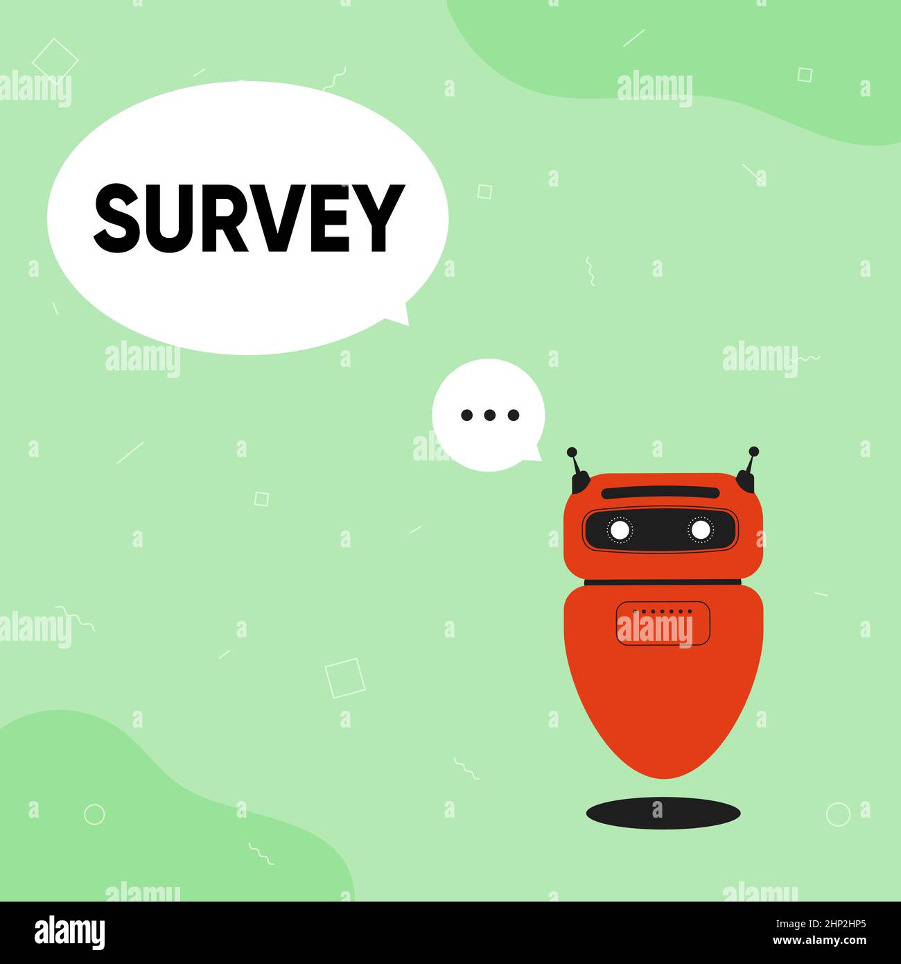 Text caption presenting Survey, Word for look closely at or examine ...