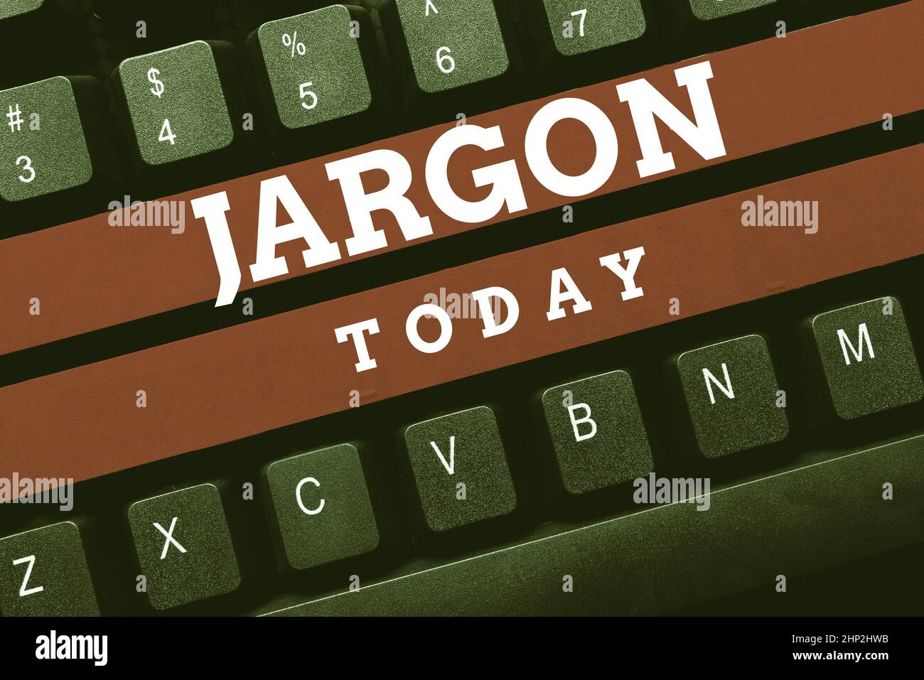 Sign displaying Jargon, Word Written on special words or expressions ...