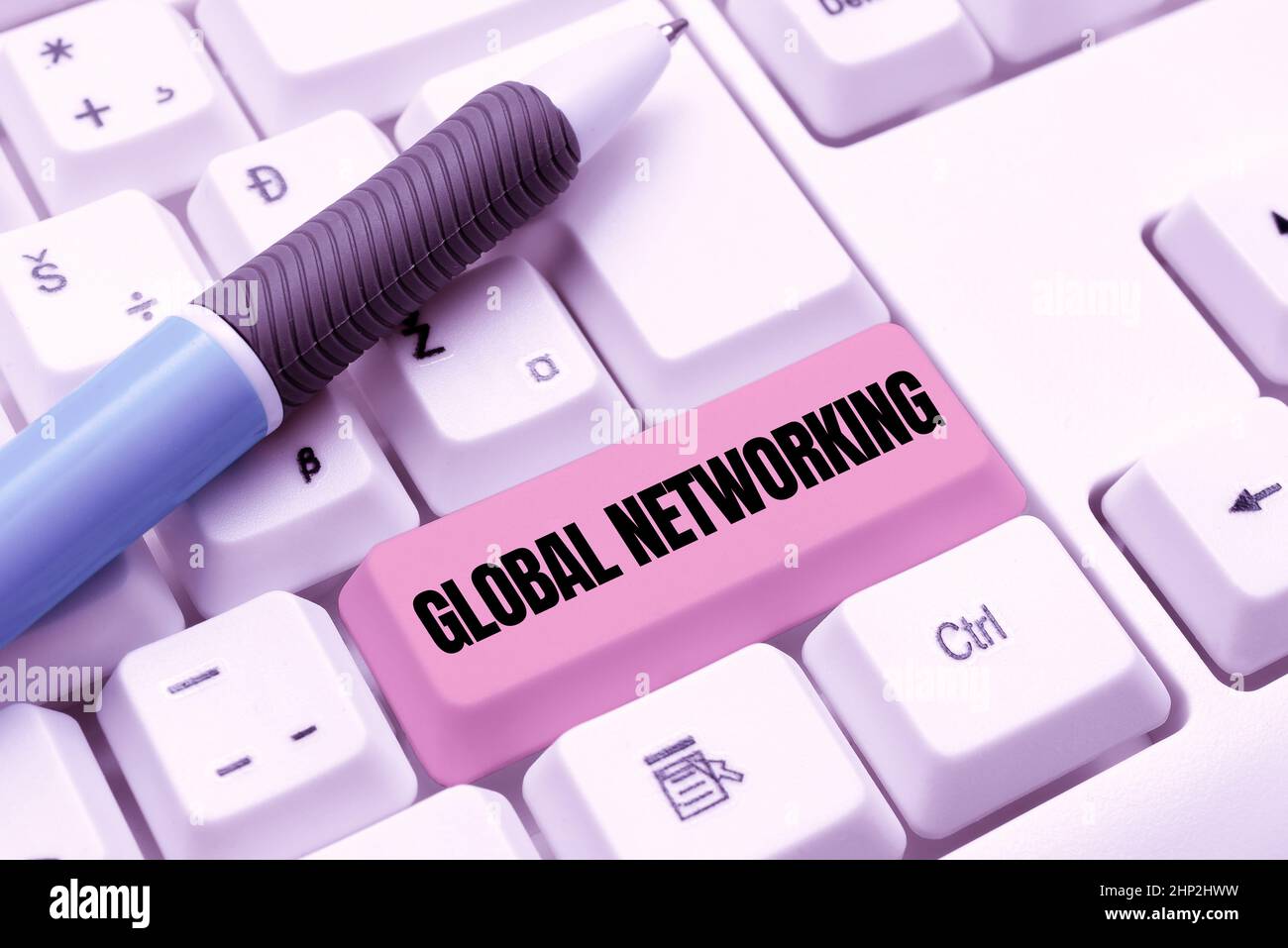 Conceptual caption Global Networking, Internet Concept Communication ...