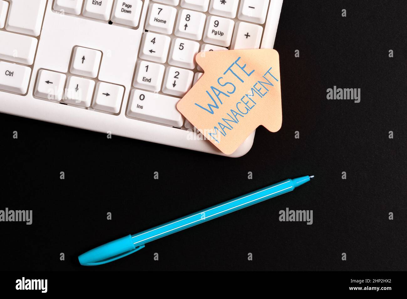 Writing displaying text Waste Management, Conceptual photo actions ...