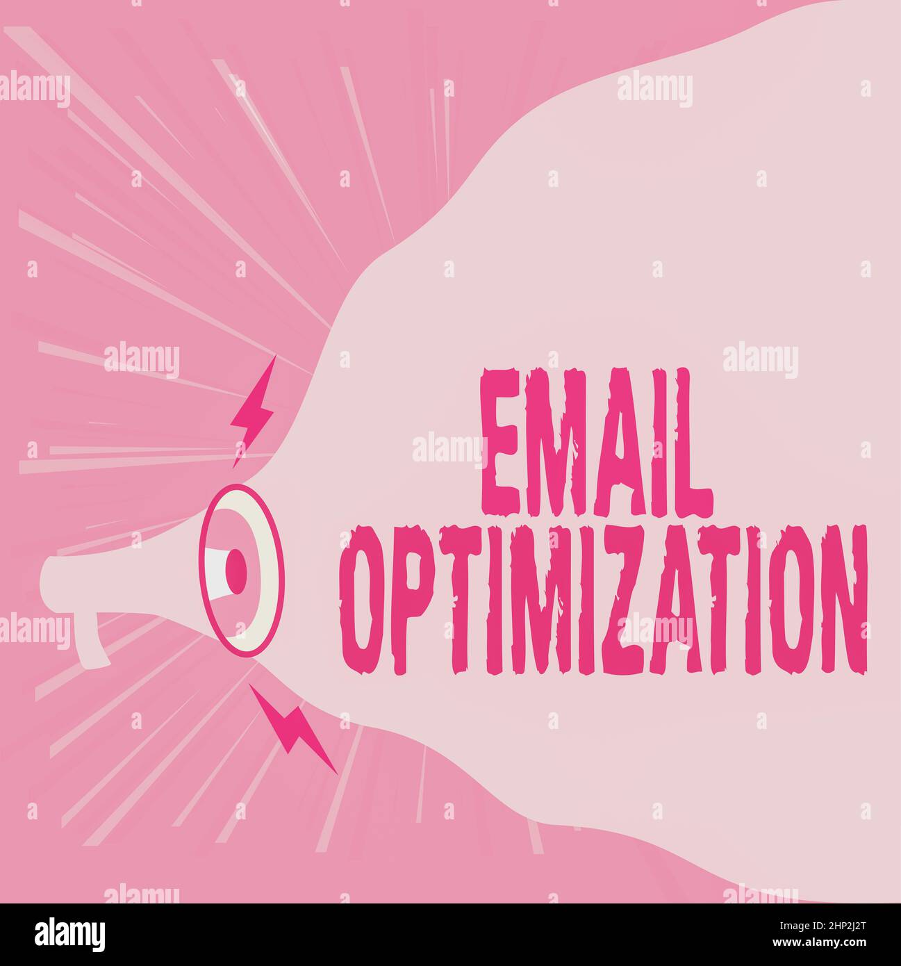 Hand writing sign Email Optimization, Word for Maximize the ...