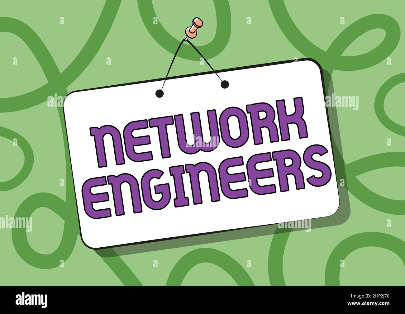 Text sign showing Network Engineers, Business overview Technology professional Skilled in ...