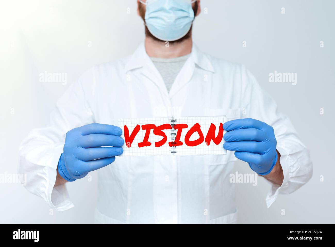 Conceptual display Vision, Conceptual photo ability to think about or ...