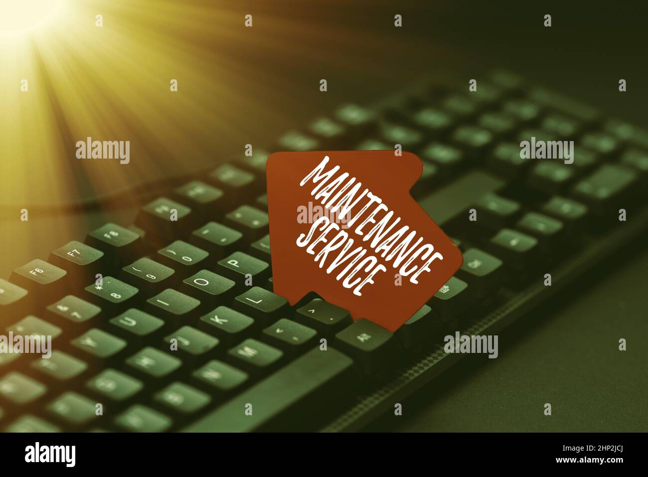 Text showing inspiration Maintenance Service, Business showcase Keep a ...