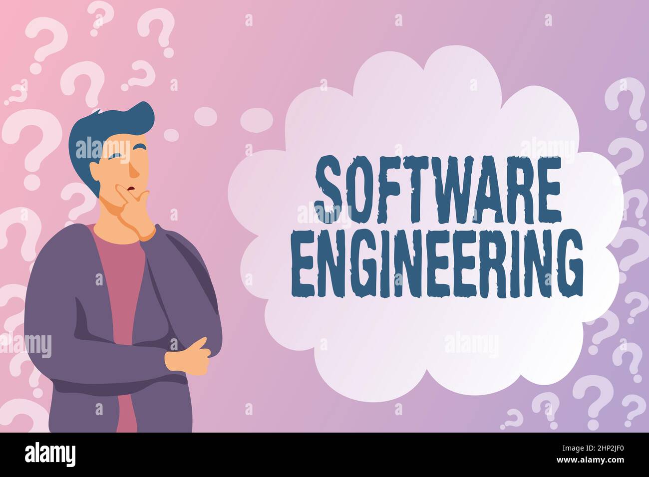 Text showing inspiration Software Engineering, Conceptual photo Program ...