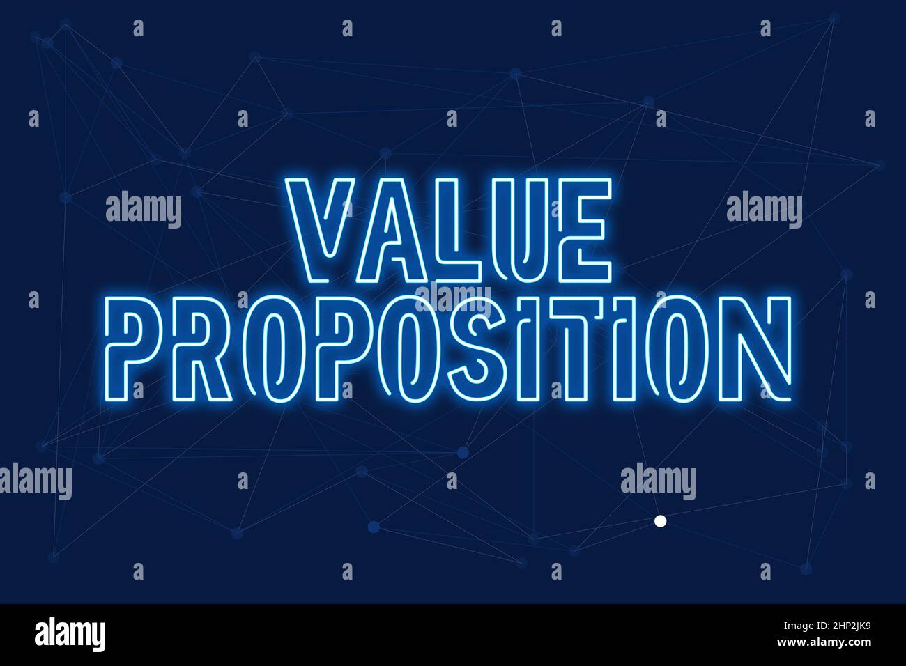 Text sign showing Value Proposition, Internet Concept service make ...