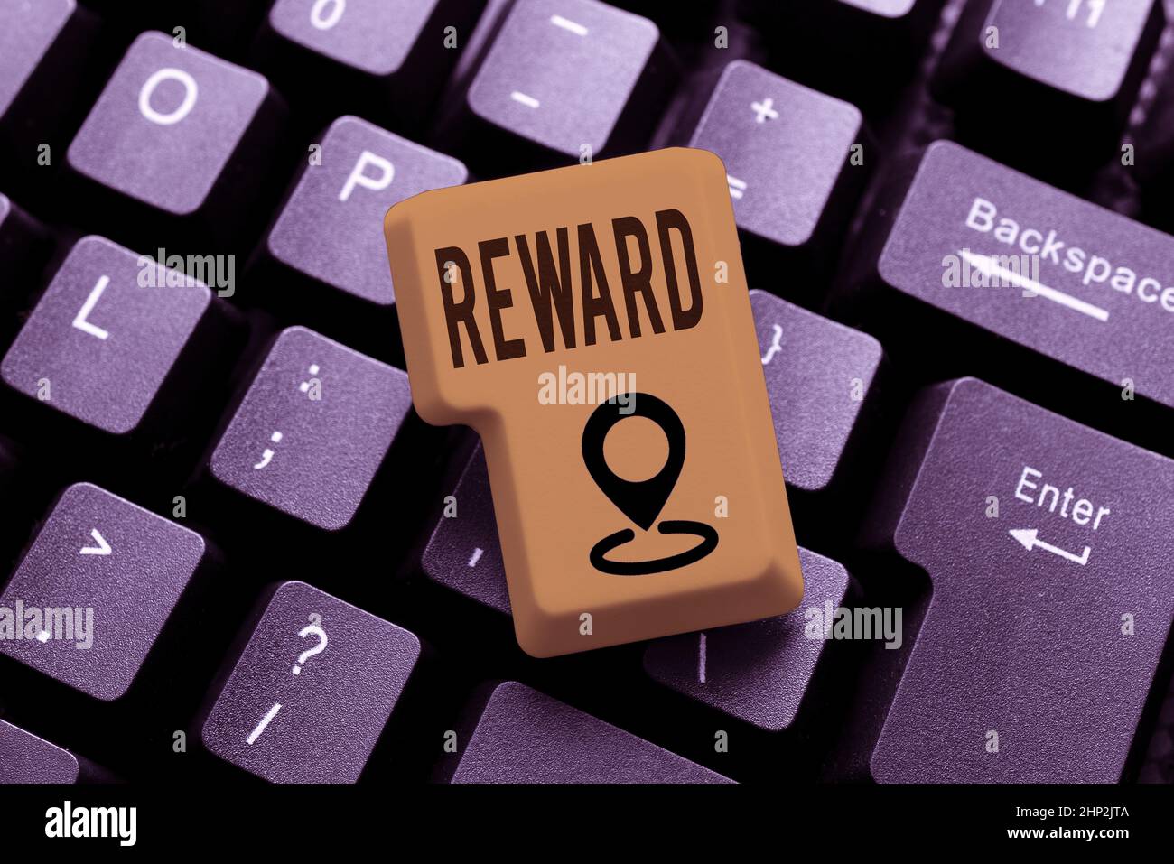 Handwriting text Reward, Word Written on Given in recognition of ...