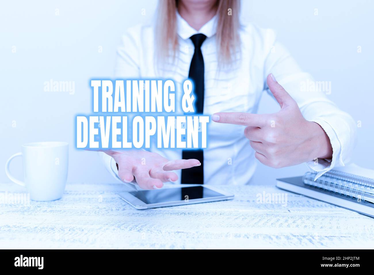 Inspiration showing sign Training And Development, Concept meaning ...