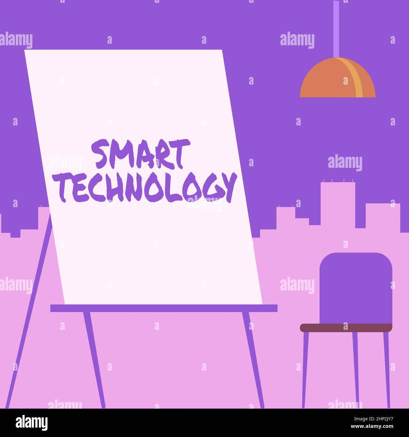 Hand writing sign Smart Technology, Internet Concept gadgets or device ...