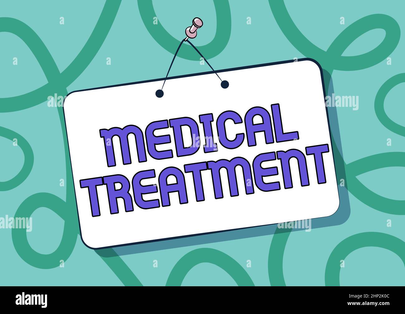 Text showing inspiration Medical Treatment, Conceptual photo Management ...