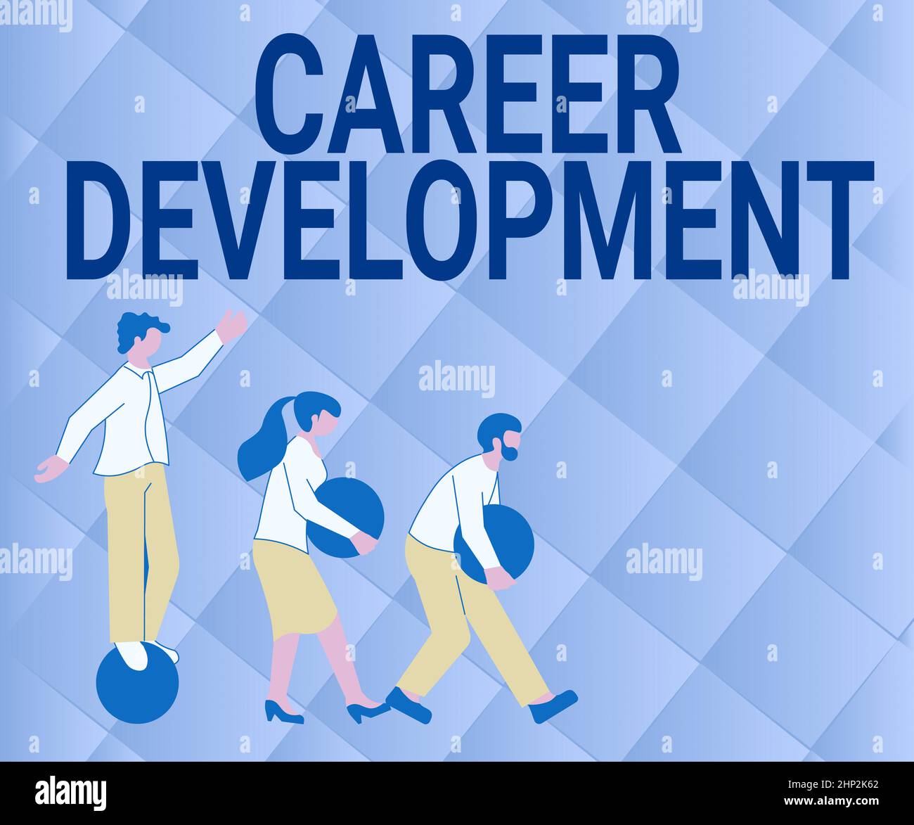 Sign displaying Career Development, Business showcase Lifelong learning ...