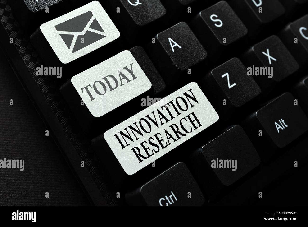 Text sign showing Innovation Research, Business idea Existing Products ...