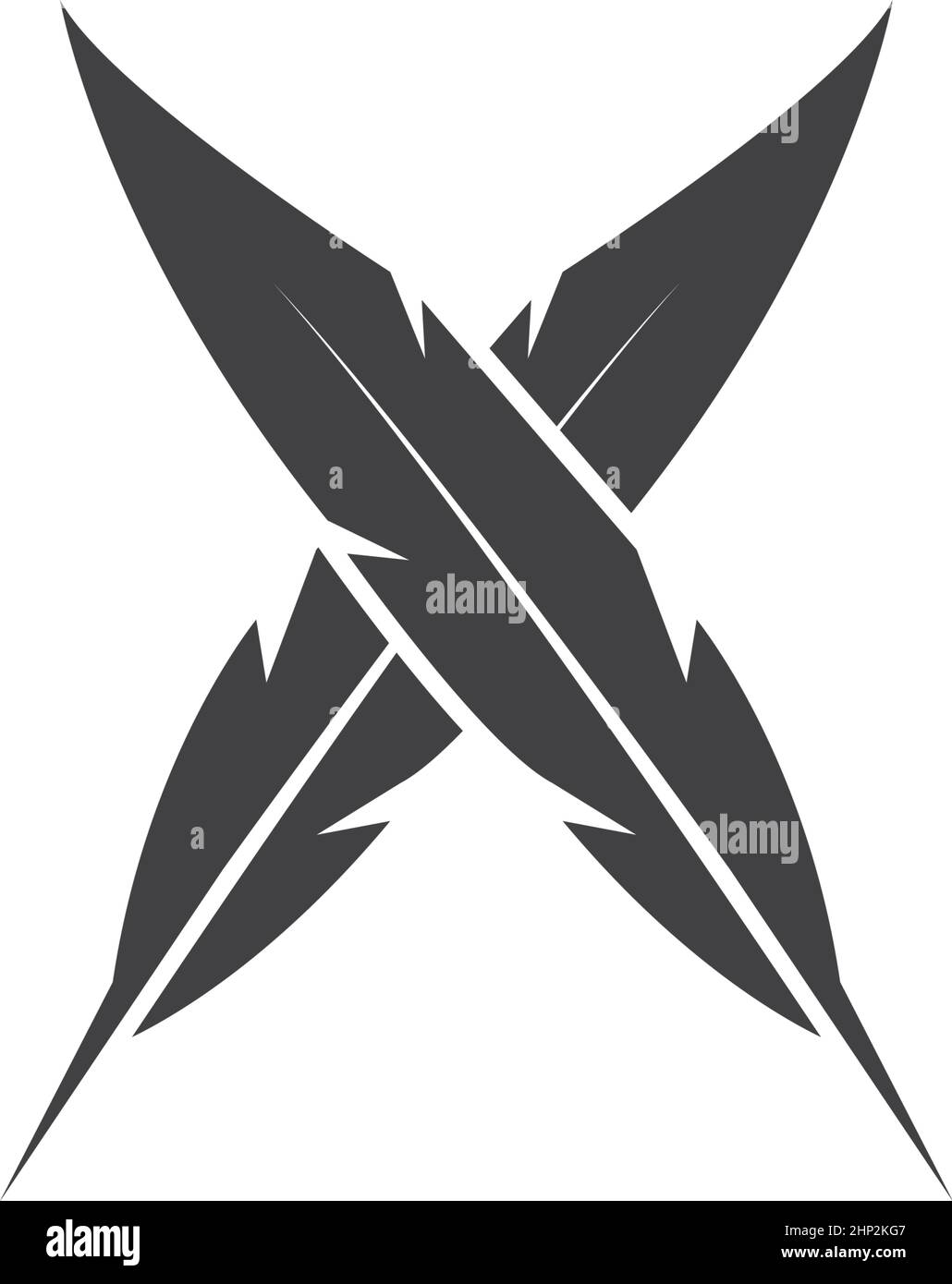 feather ink icon illustration vector template Stock Vector Image & Art ...