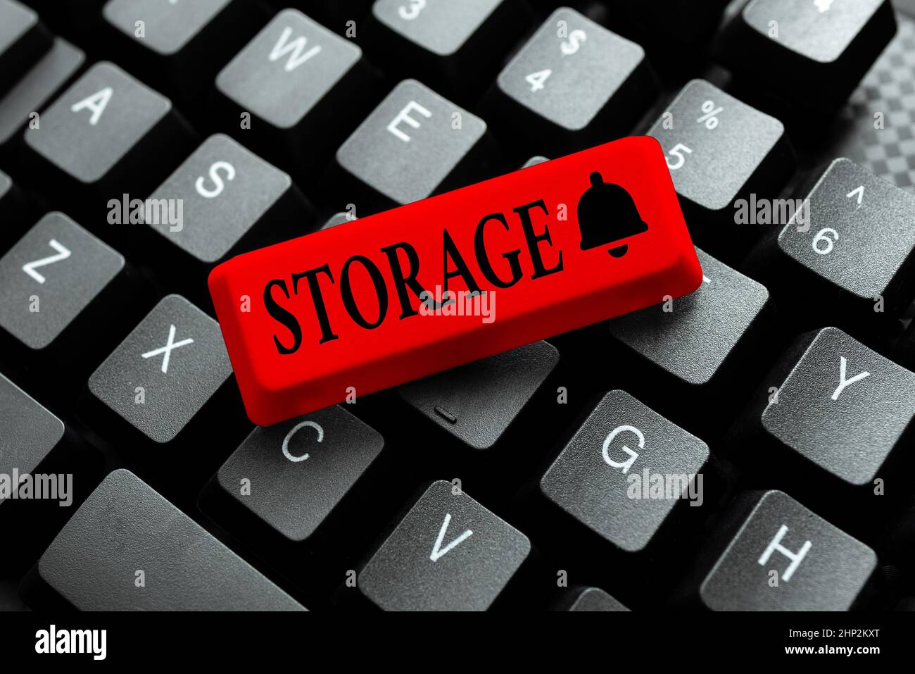 Hand writing sign Storage, Word for Action of storage something for ...