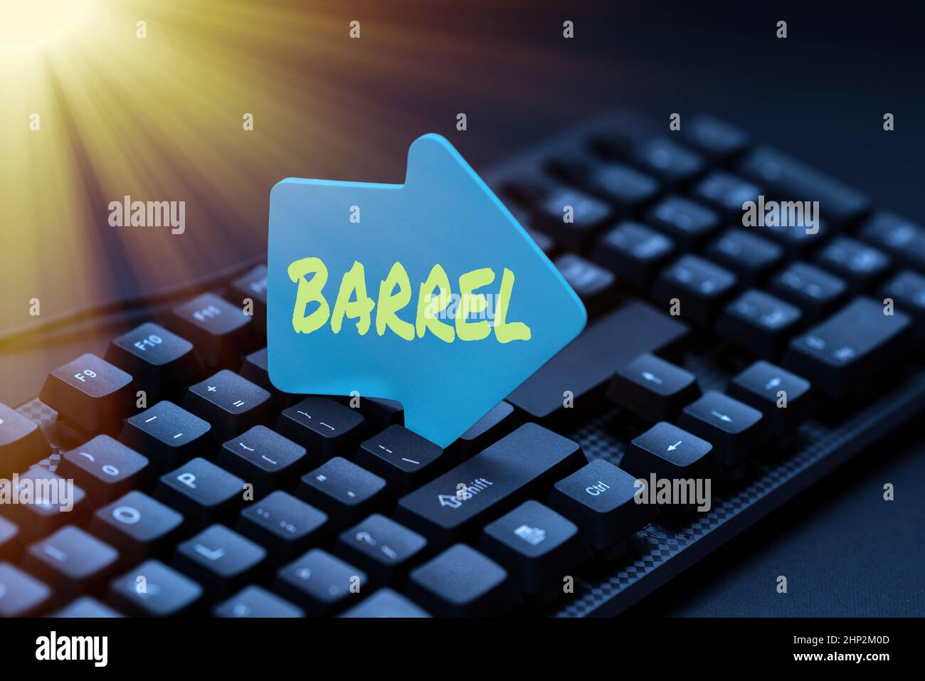 Inspiration showing sign Barrel, Business concept cylindrical container ...