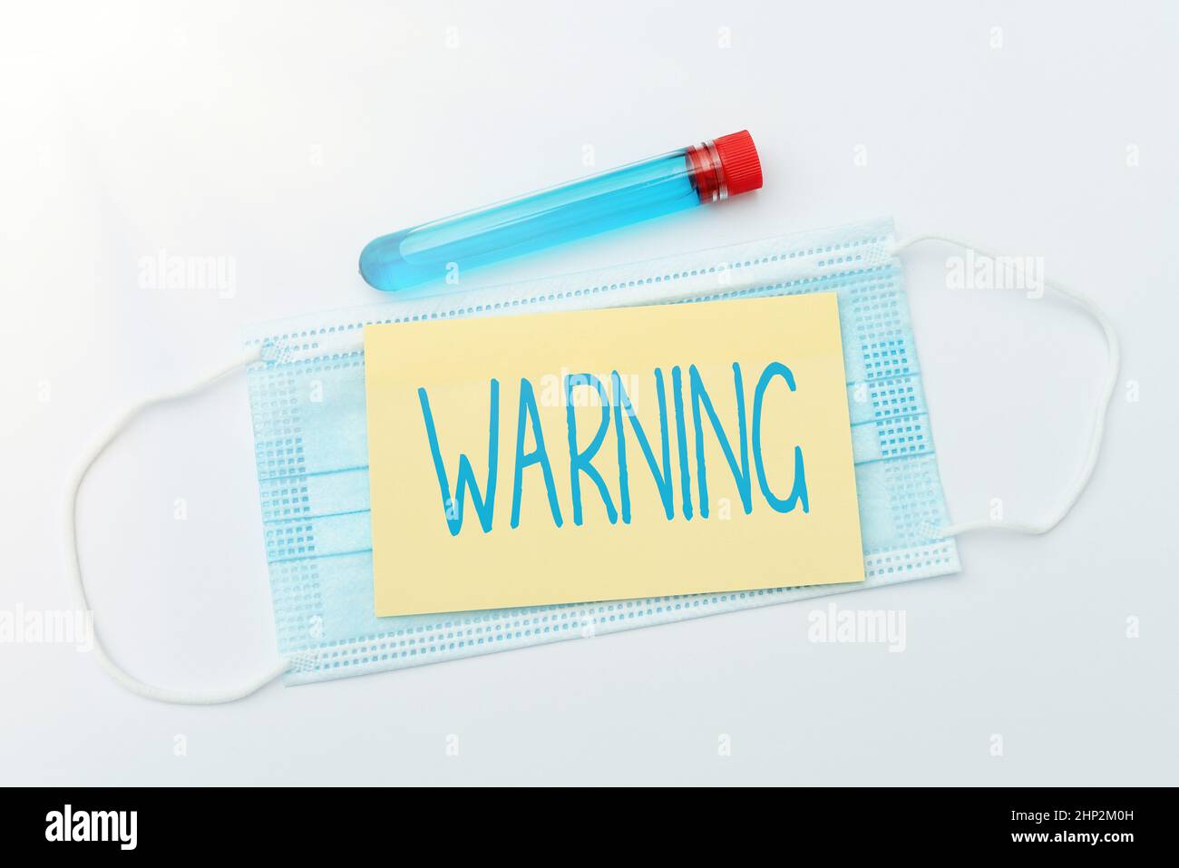 Text sign showing Warning, Concept meaning Advice Sign for possible ...