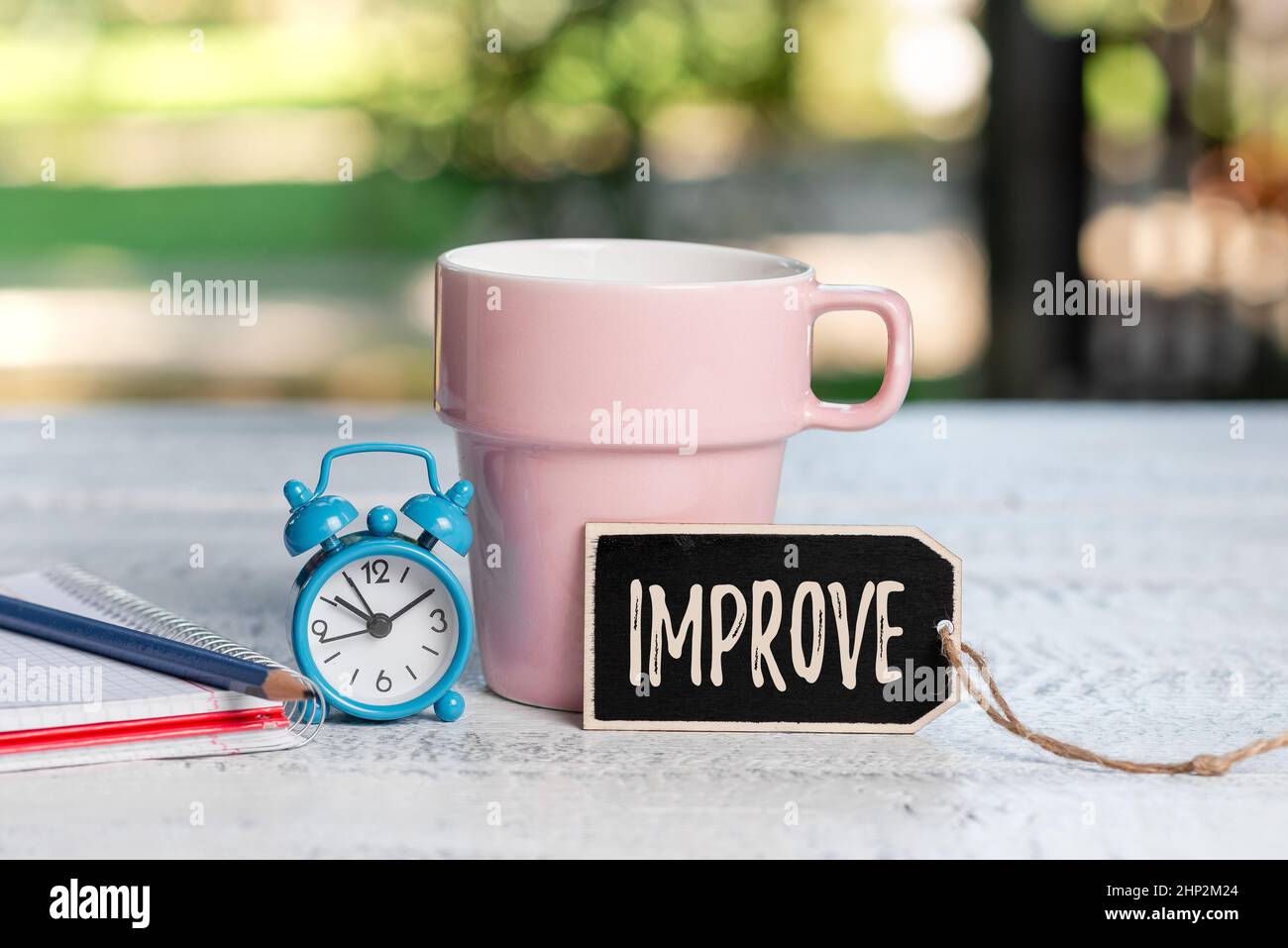 Conceptual display Improve, Business idea Make become better ...