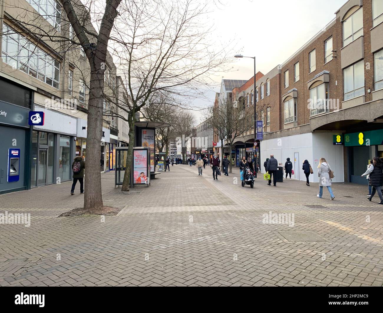 Northampton Town Centre UK Stock Photo - Alamy
