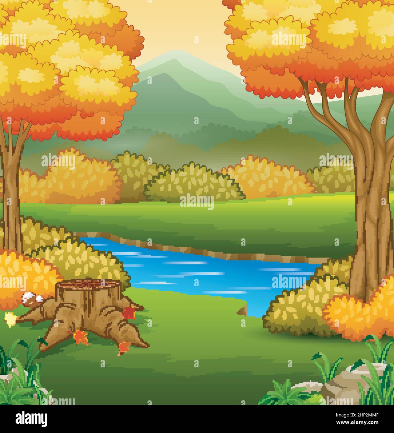 Fall rivers Stock Vector Images - Alamy