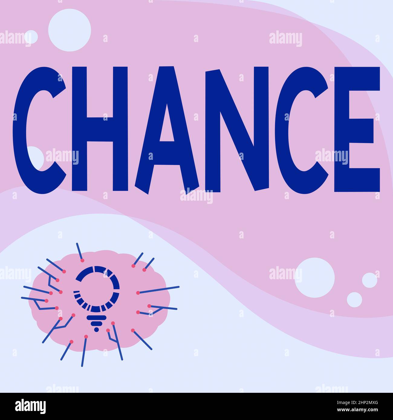 Text showing inspiration Chance, Business showcase another opportunity ...