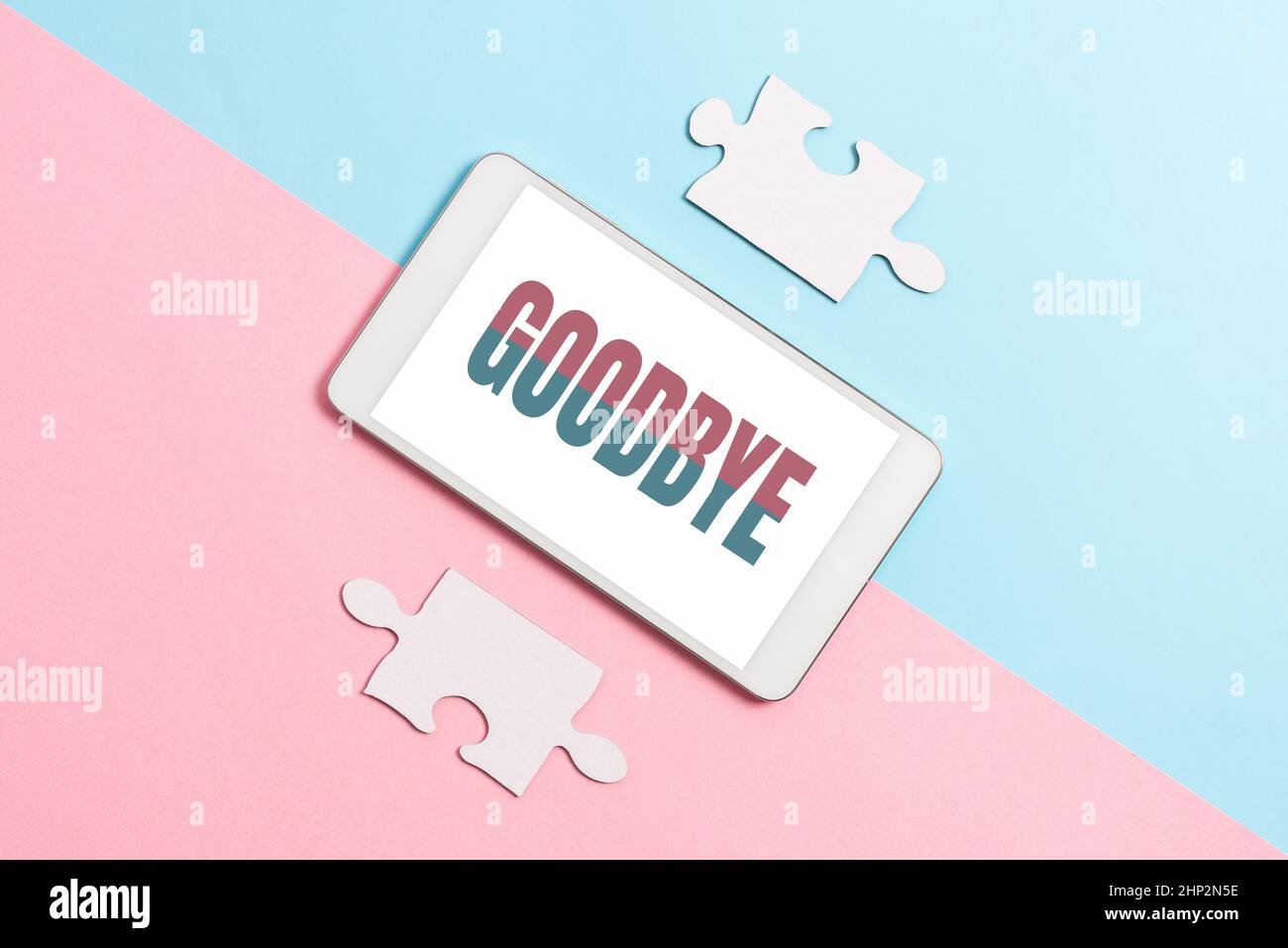 Writing displaying text Goodbye, Word for used to express good wishes ...