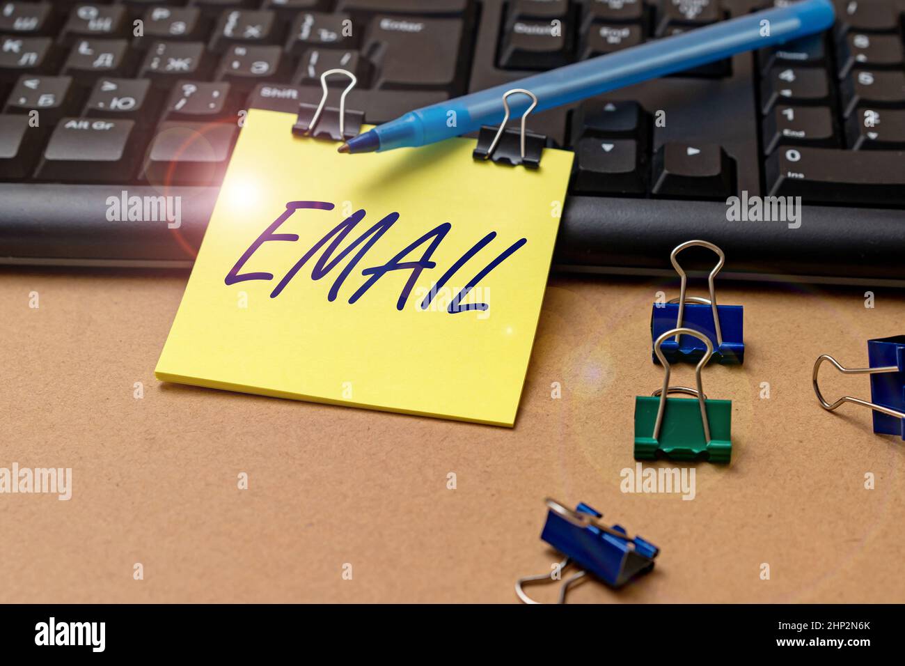 Writing displaying text Email, Conceptual photo Sending a commercial ...