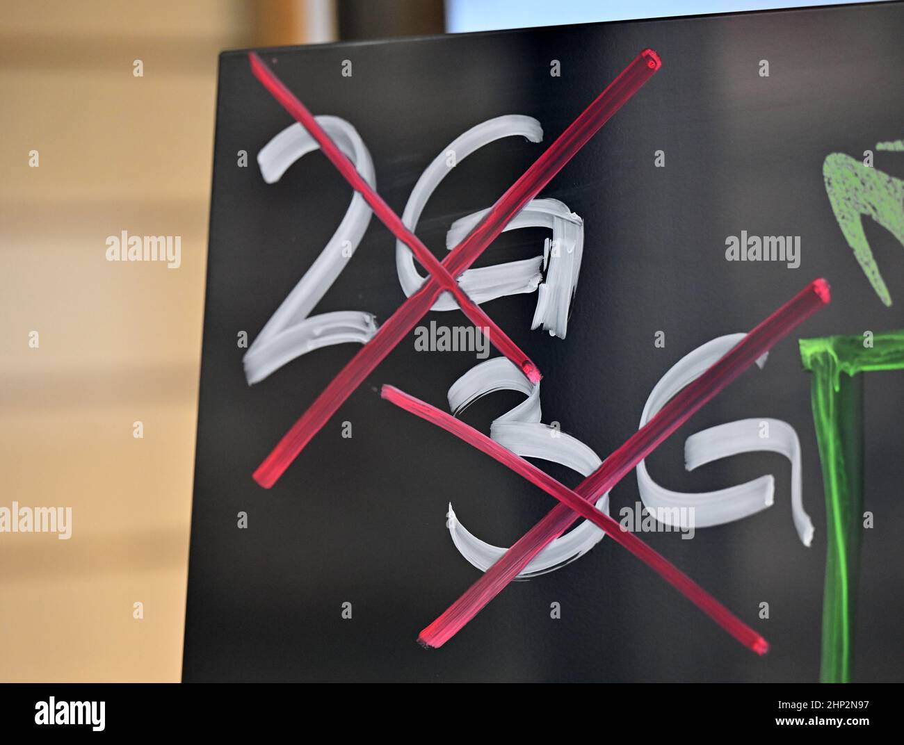 Crossed out again hi-res stock photography and images - Alamy