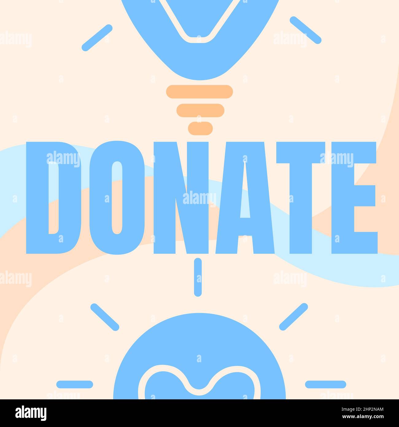 Donating money drawing hi-res stock photography and images - Alamy