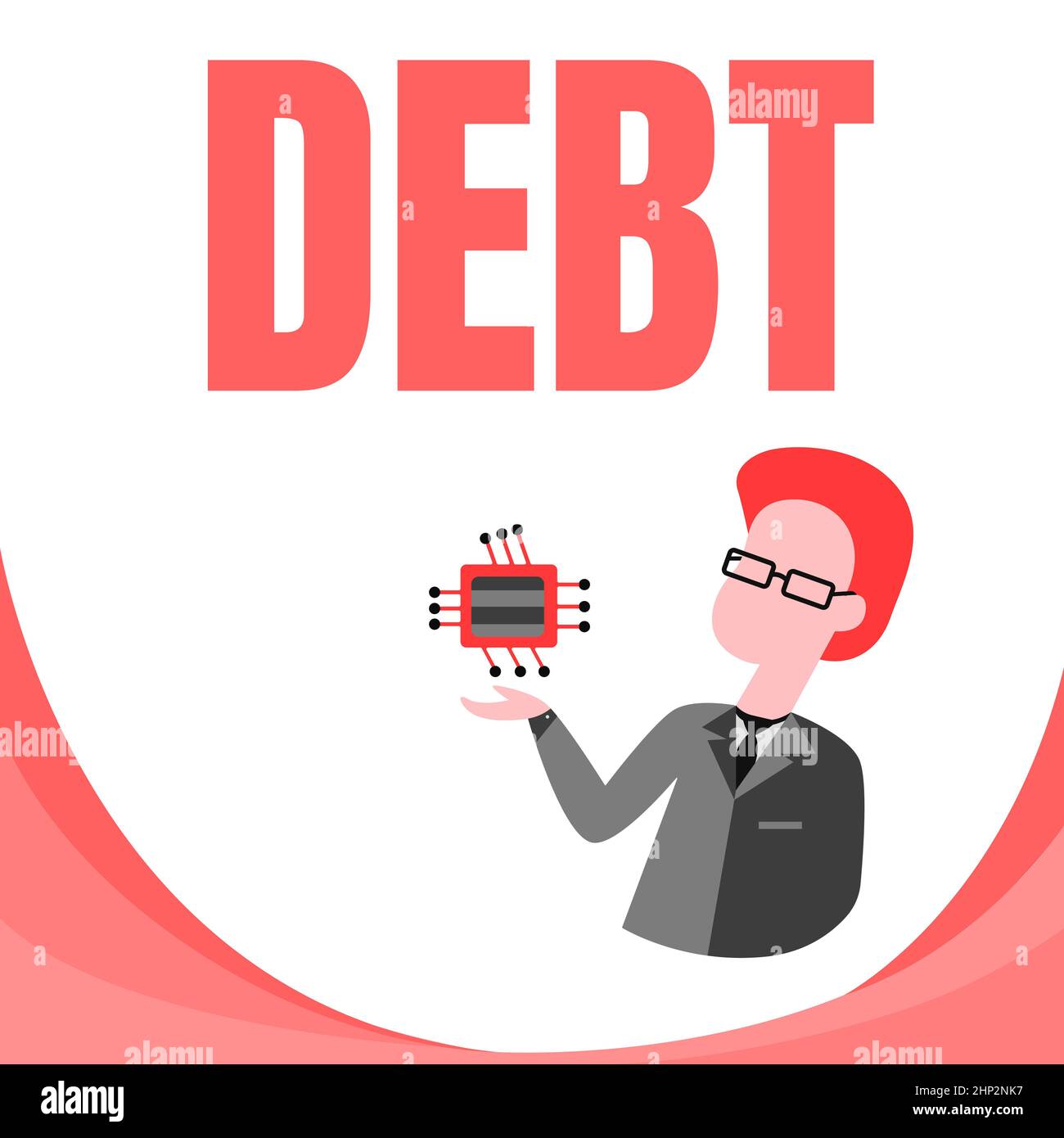 Money stress drawing hi-res stock photography and images - Alamy