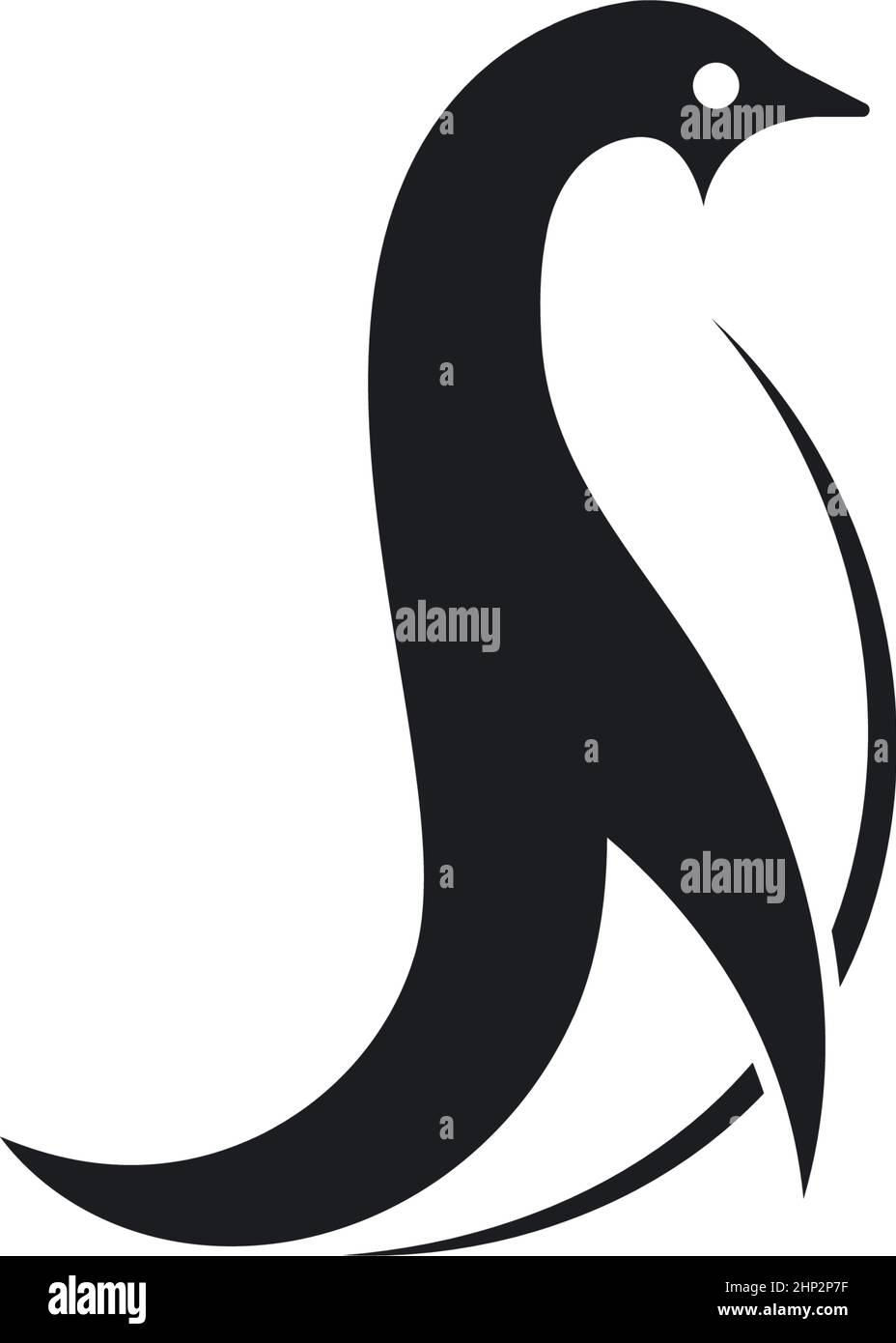 penguin icon vector illustration design template Stock Vector Image ...