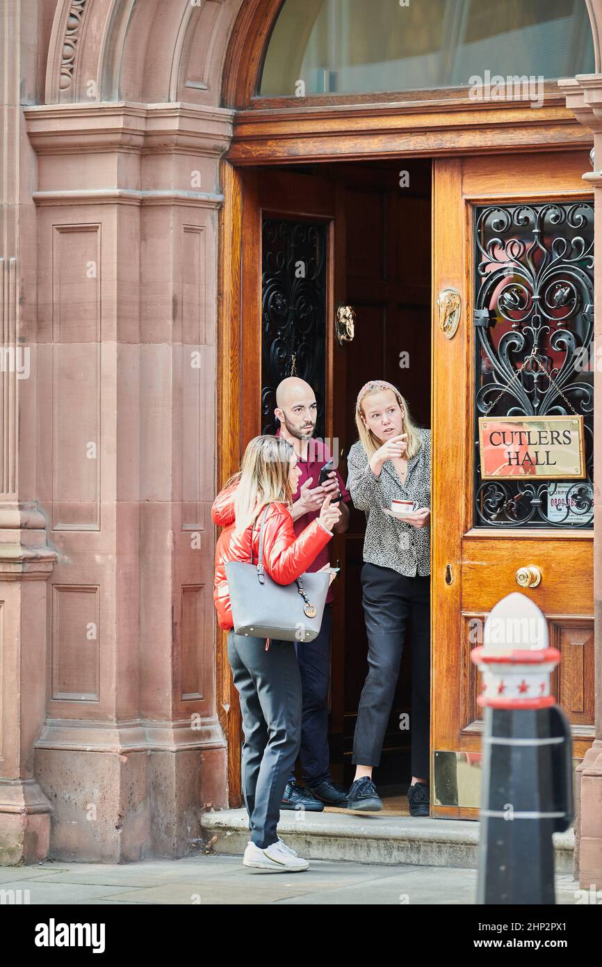 Cutlers Hall, London, England Stock Photo - Alamy