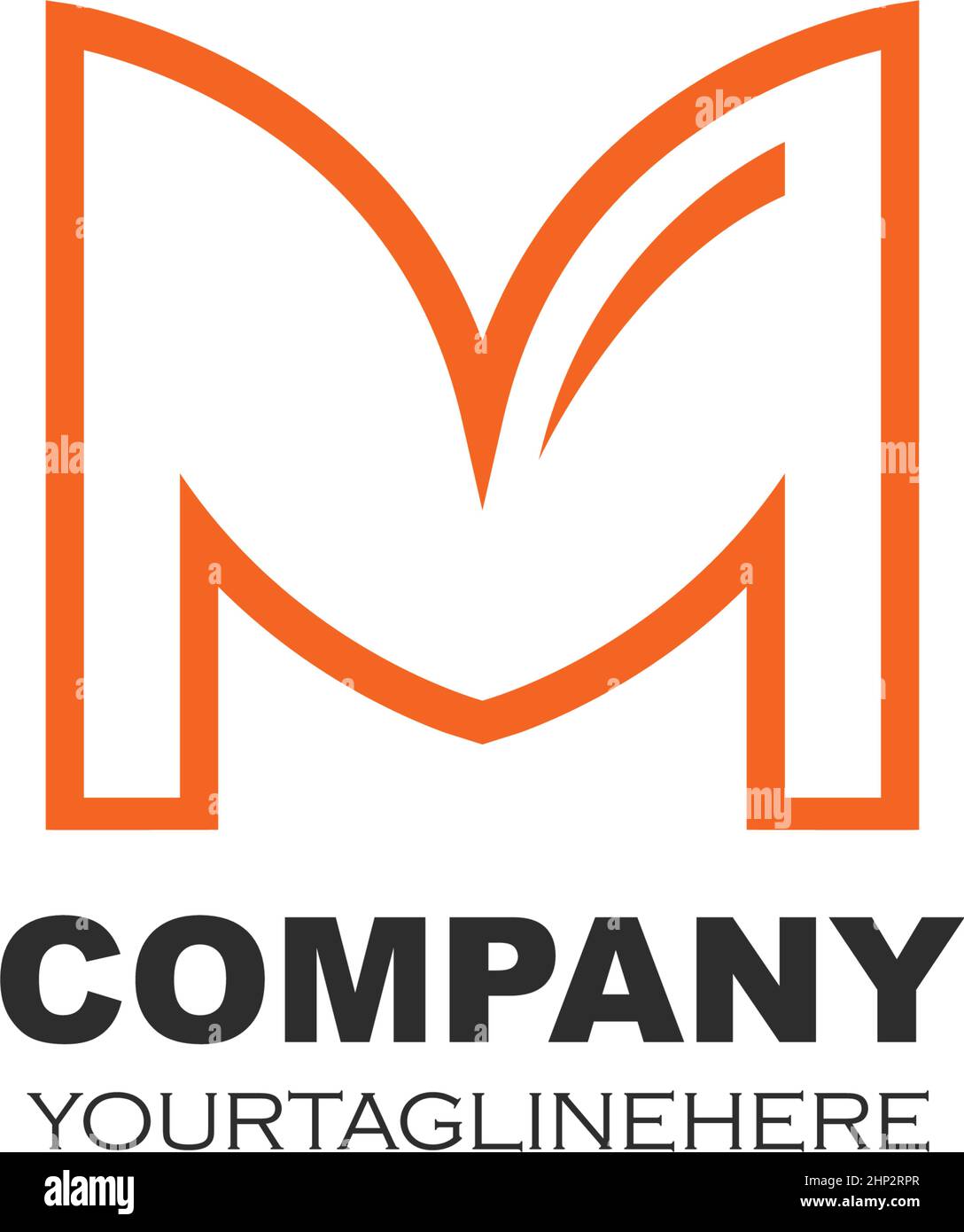 M Letter vector icon Template Illustration Stock Vector Image & Art - Alamy