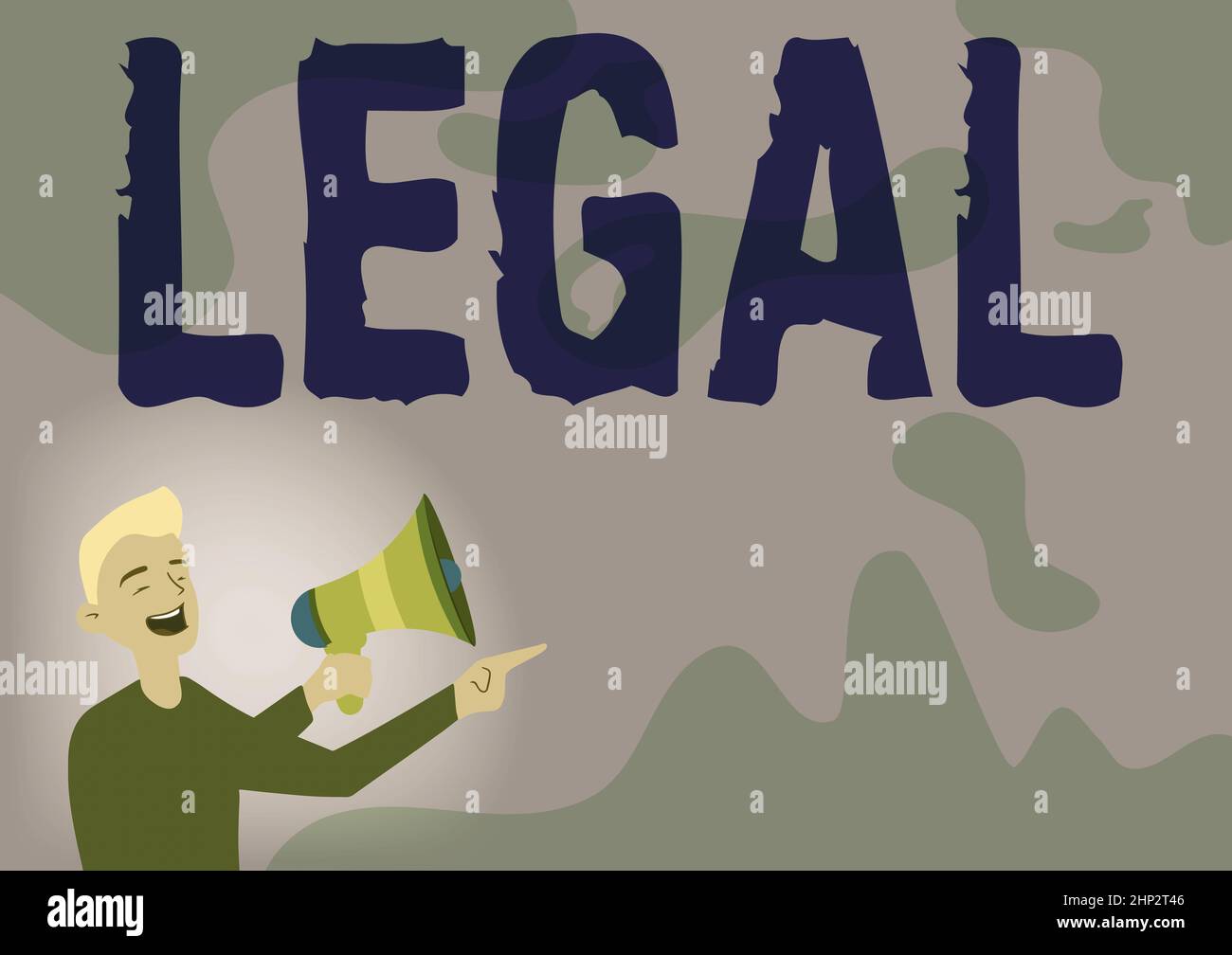 Inspiration showing sign Legal, Word for Allowable or enforceable by ...