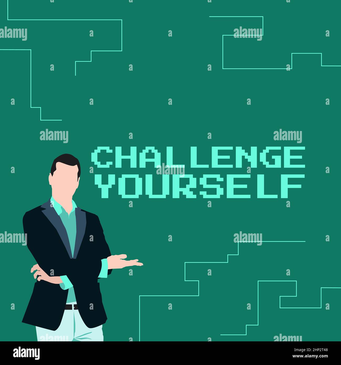 Writing displaying text Challenge Yourself, Business approach Setting ... Writing displaying text Challenge Yourself, Business approach Setting ...